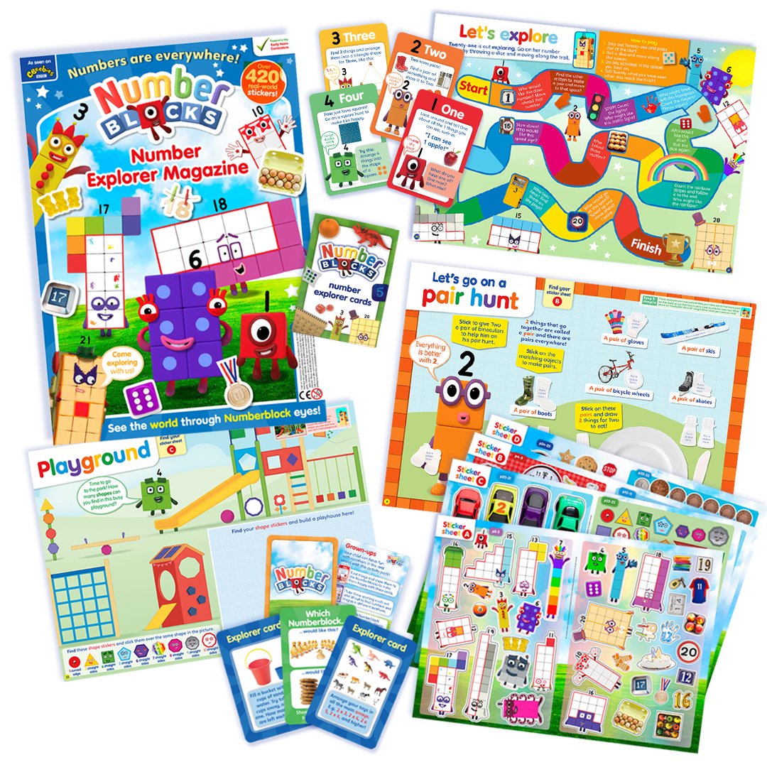 Numberblocks Explorer Pack – Smart Baby Australia